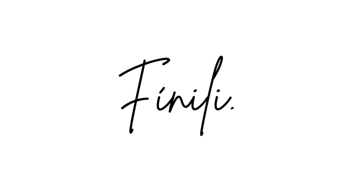 Fïnili – Finili